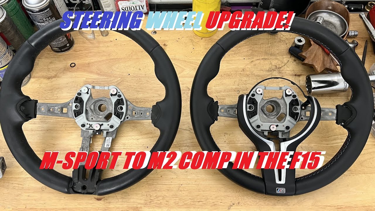 BMW F8x and Msport Steering Wheel Swap DIY Cheap and Easy Upgrades ...