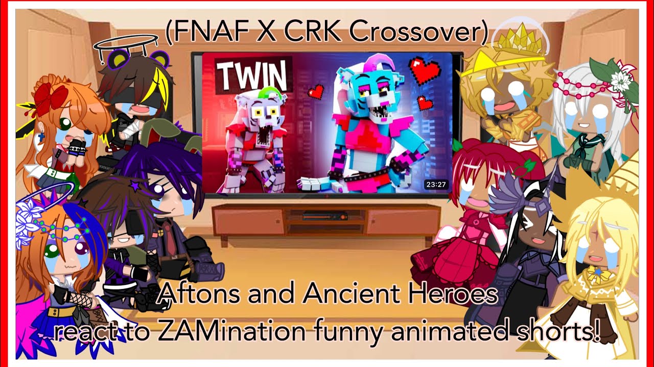 Aftons and Ancient Heroes reacts to ZAMination funny animated shorts ...