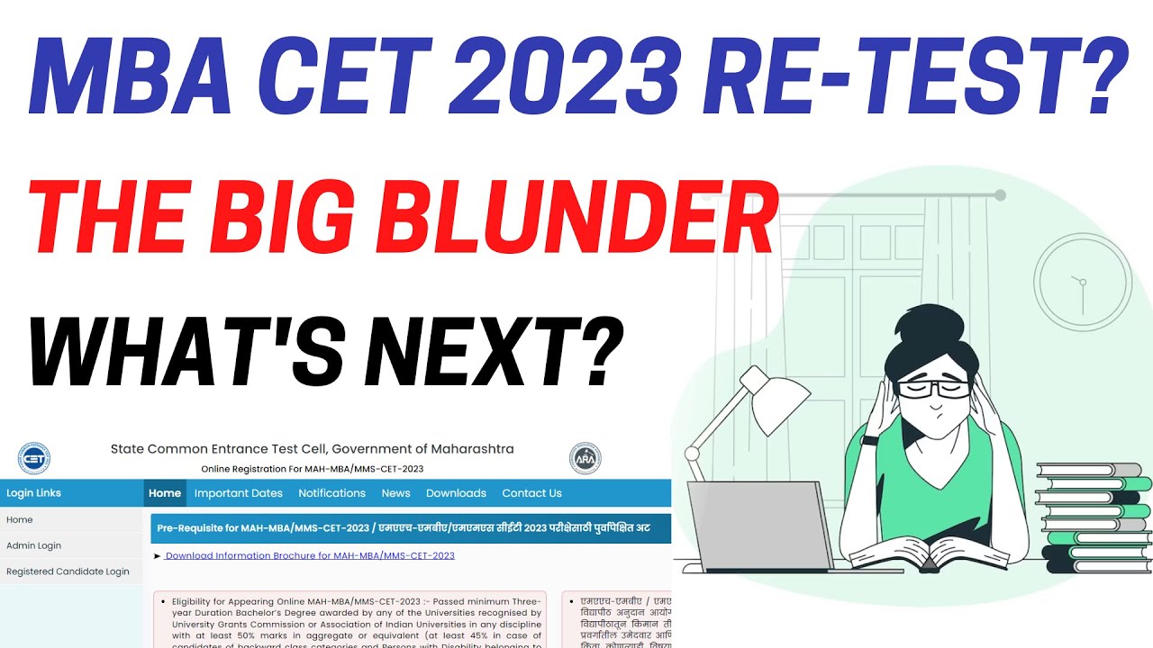 The Tech Blunder and MBA CET Aspirants at Loss | What about Re-test ...