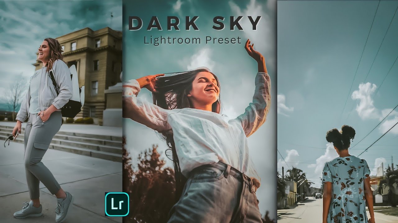 | Dark sky Lightroom Preset | Dark Sky Lightroom | Dark Blue Sky Filter ...