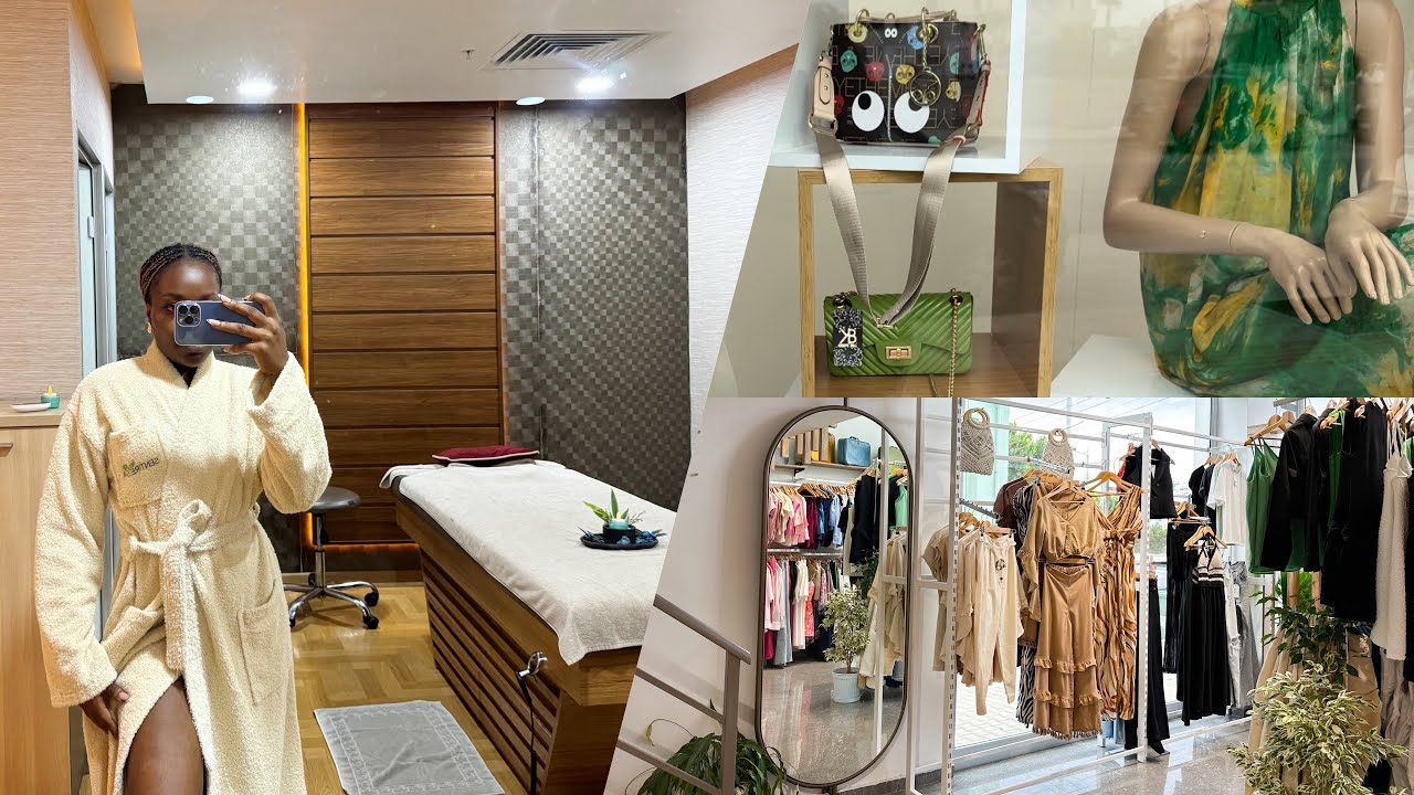 FROM SPA TO SHOPS | my relaxing spa day and shopping haul. - YouTube