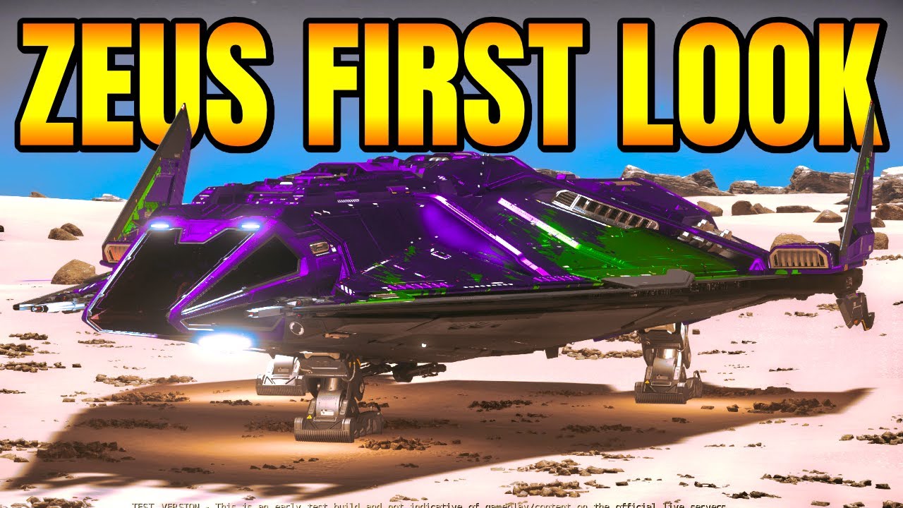 The Zeus MK II CL is Amazing! Ship Tour & Bounty Hunting - Star Citizen ...