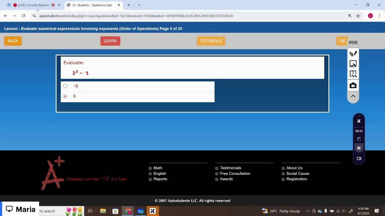 Grade 7 - Math: Exponents and square roots - YouTube