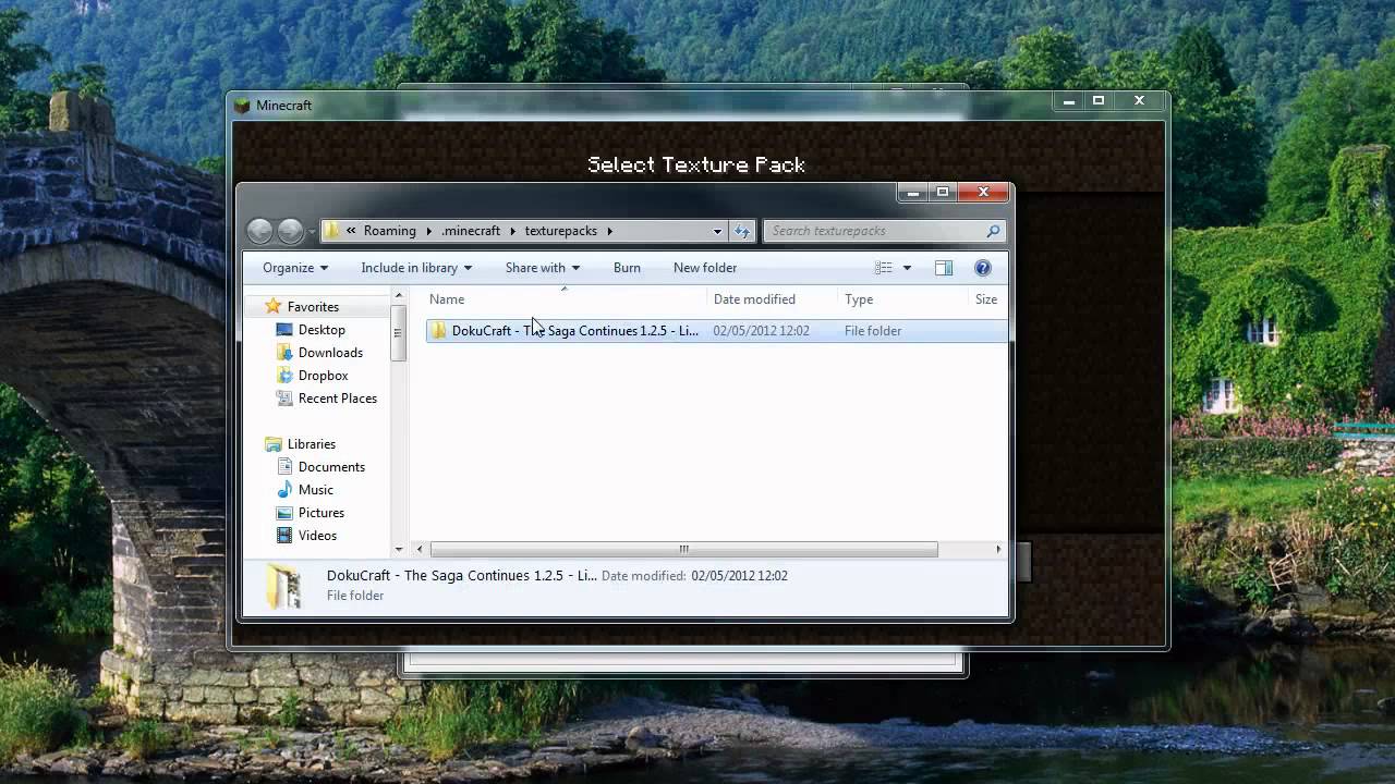 How To: Install Dokucraft Texture Packs (Syndicate's Minecraft Project ...