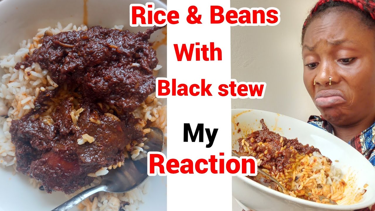 How bad is this Mukbank 😳/ My Reaction to a strange kind of stew in a ...