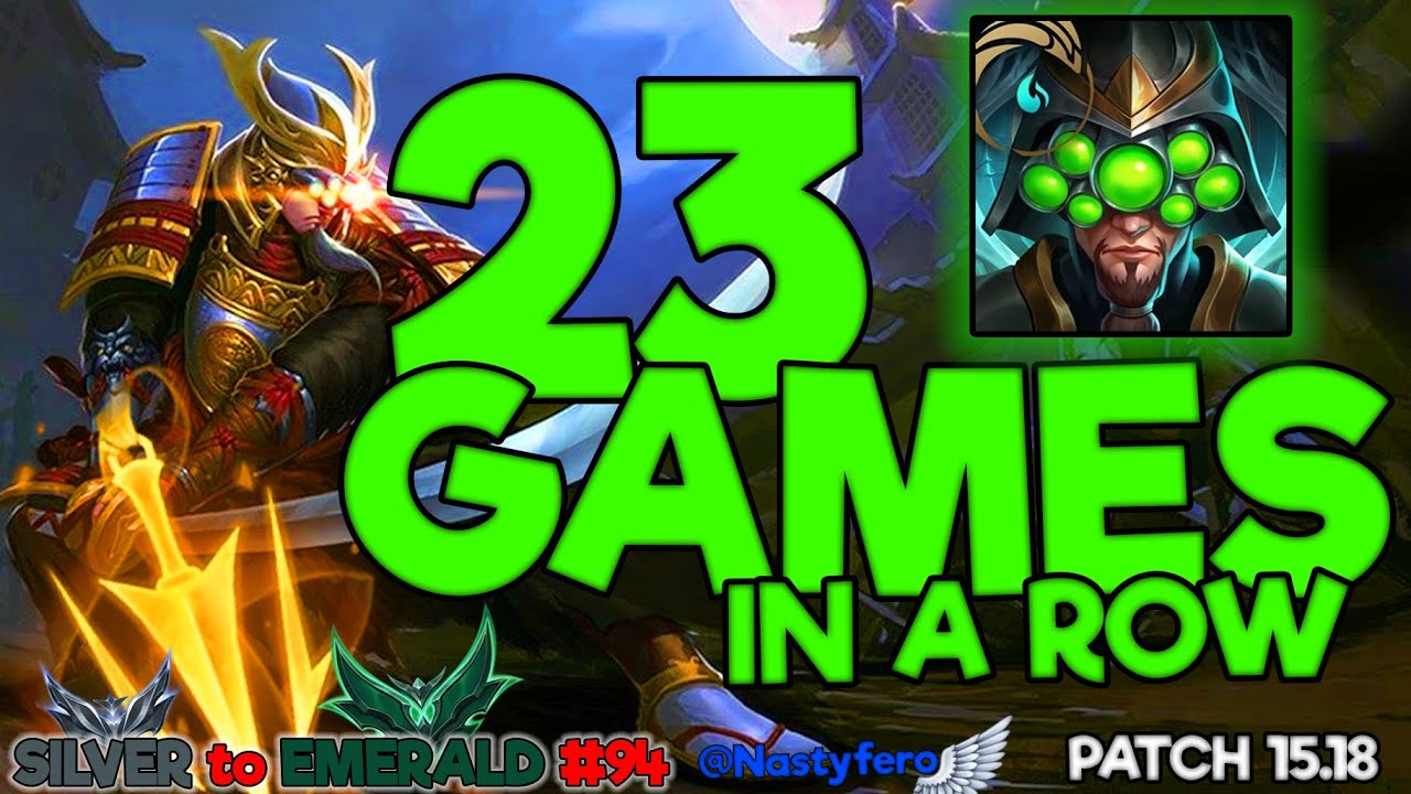 I PLAYED 23 GAMES IN A ROW 🥶 - League of Legends - YouTube