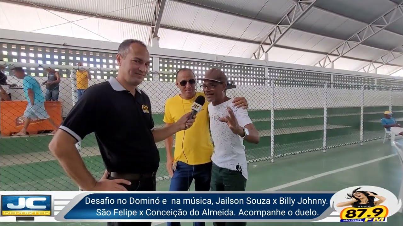 Desafio entre Jailson Souza e Billy Johnny perpassa o dominó e entra na música. - YouTube