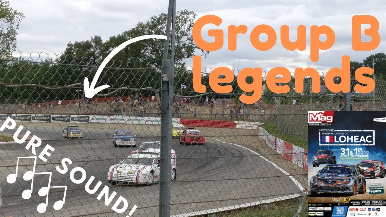 World Rallycross 2019 - Lohéac Group B Monsters! Pure Sound! - YouTube