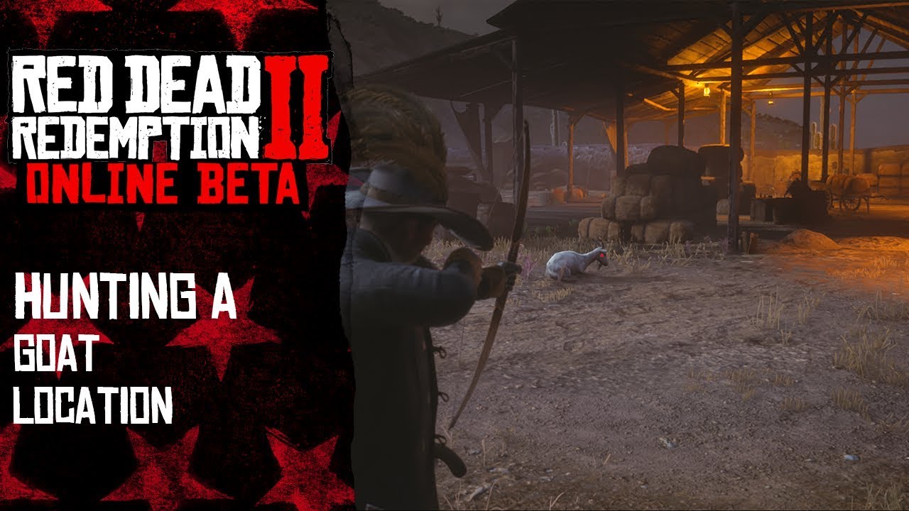 Finding a goat location | Red Dead Redemption 2 Online - YouTube