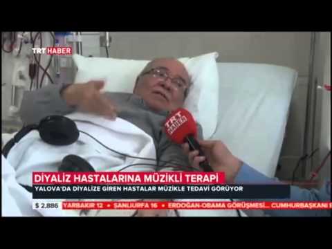 Diyaliz hastalarına müzikli terapi | TRT HABER