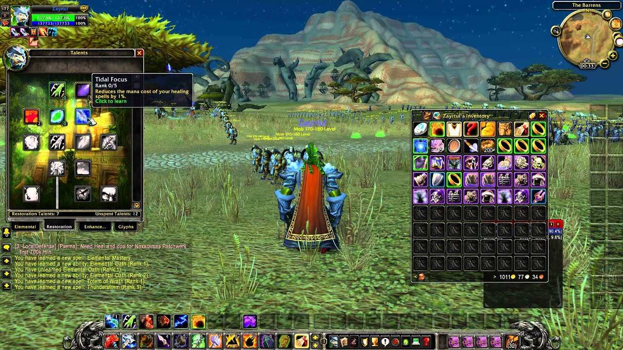 Heroes Wow 255 Funserver Leveling Road 1 255 Starting A New Character