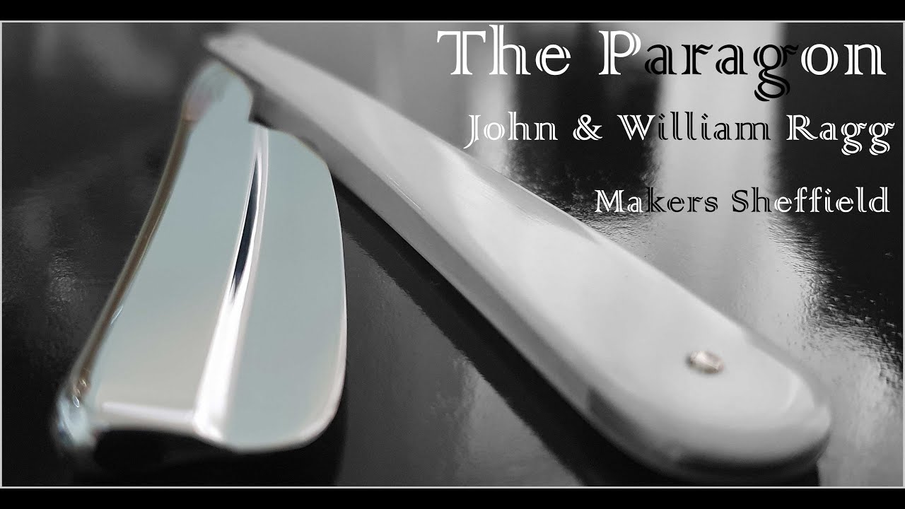 Vintage Sheffield Straight Razor #8 - YouTube