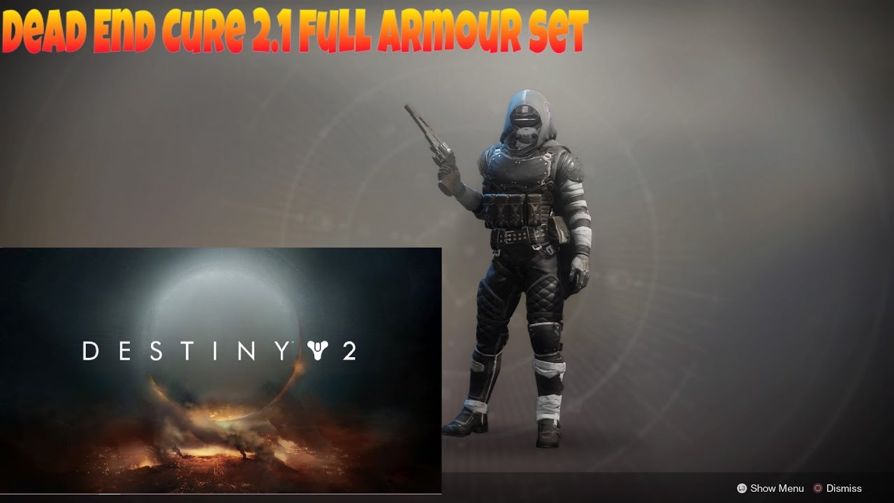 Destiny 2 Dead End Cure 2.1 Full Armour Set - YouTube