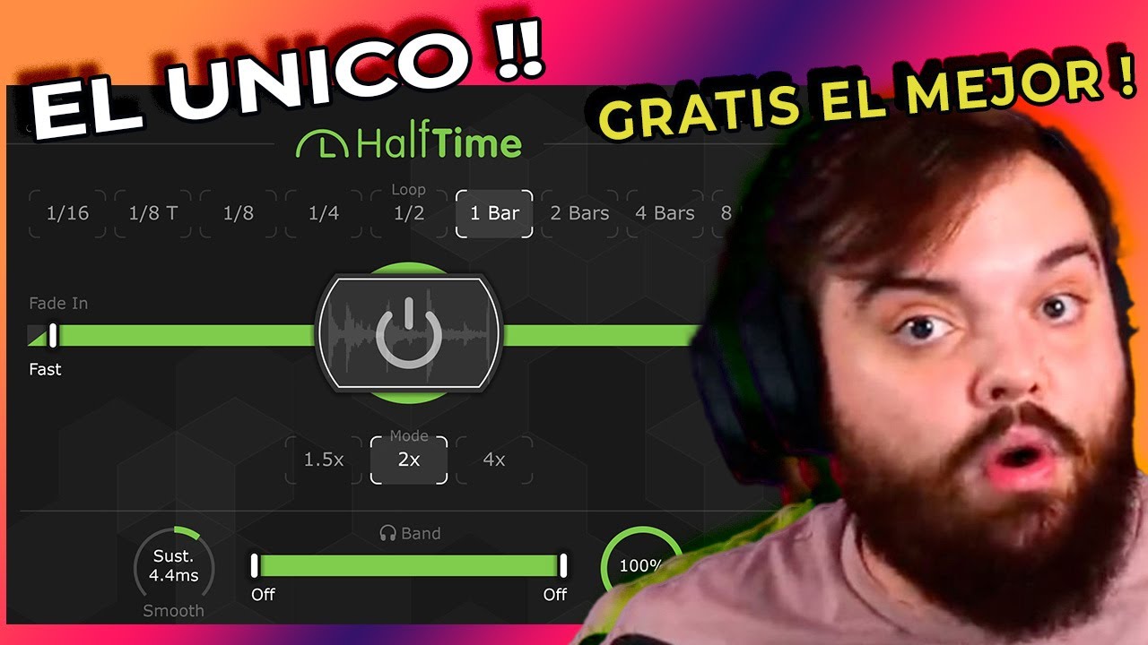 COMO USAR HALFTIME VST / FORMAS CREATIVAS TIPS / RE SAMPLEA TU SONIDO ...