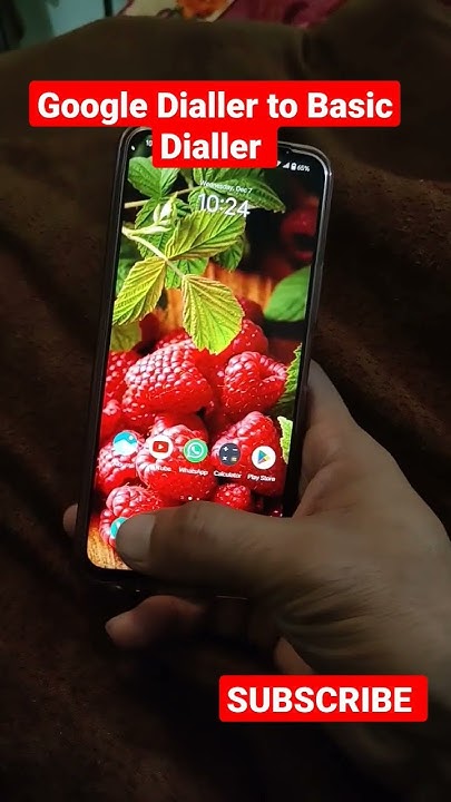 Change Google Dialer to Basic Dialer #technology #shorts - YouTube