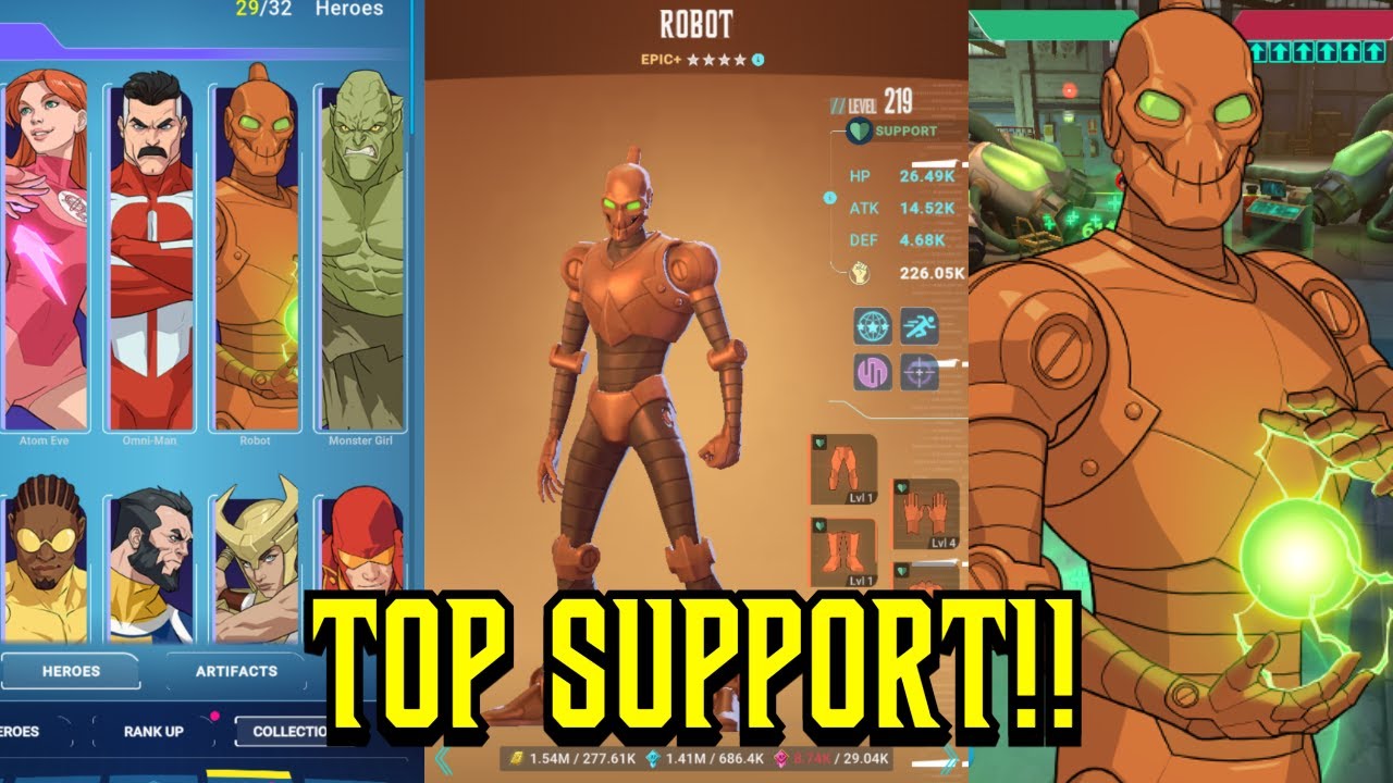 ROBOT BREAKDOWN - Invincible: Guarding the Globe - YouTube