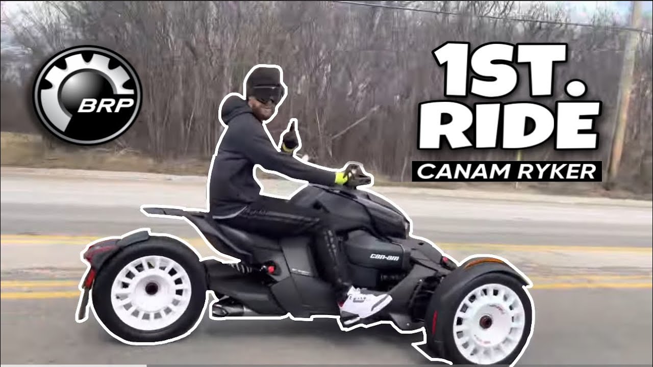 FIRST RIDE ON RYKER RALLY!!! - YouTube