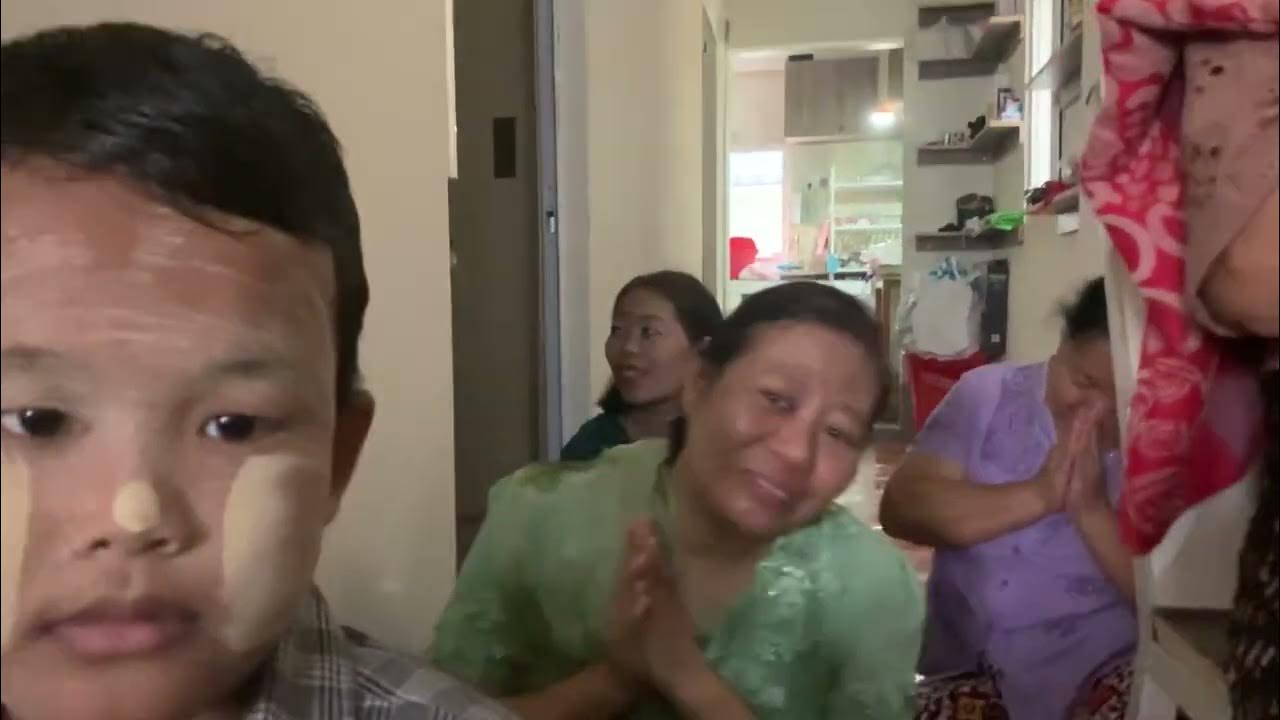 Malay khaing Wai latt donation - YouTube