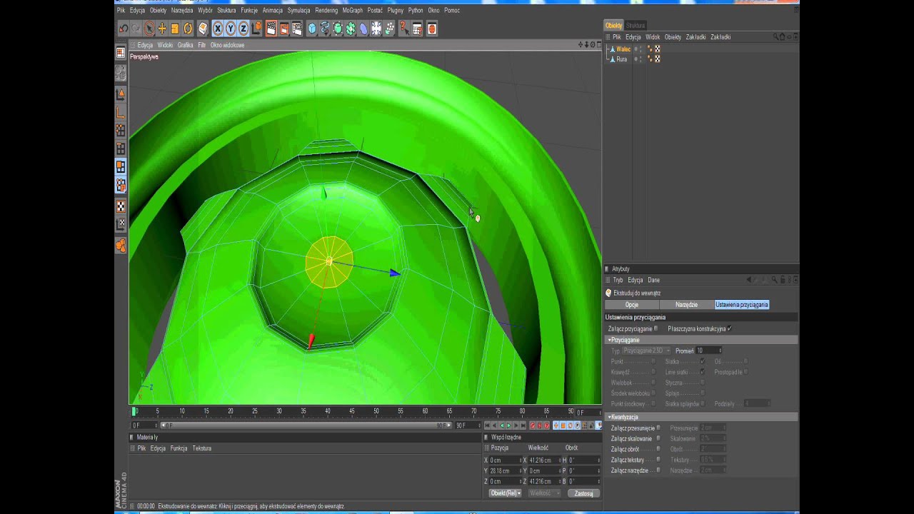 CINEMA 4D R12 Felga do traktora przyklad jak mozna zrobic. - YouTube
