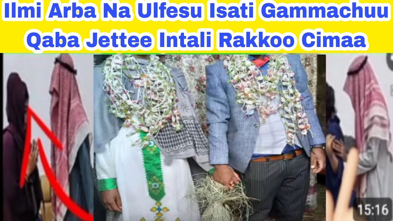Ilmi Arba Na Ulfesu Koti Baay'ee Gamachu Qaba Jedhe Intalon - YouTube