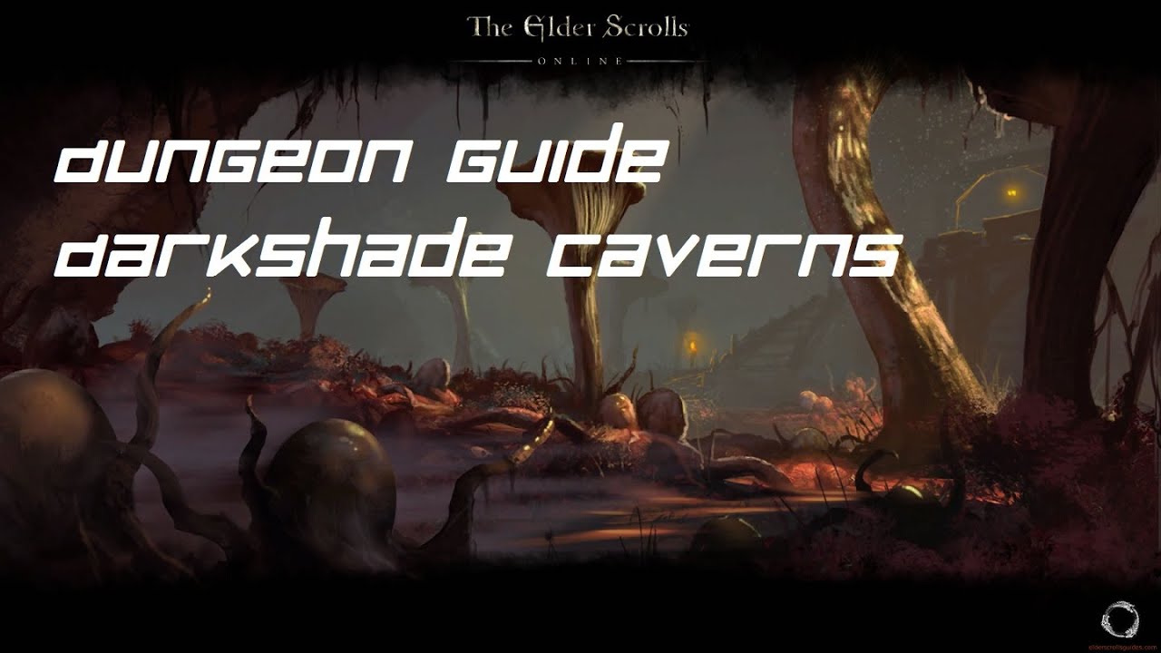 【ESO】Dungeon Guide - veteran Darkshade Caverns - Magicka Nightblade DPS POV - YouTube