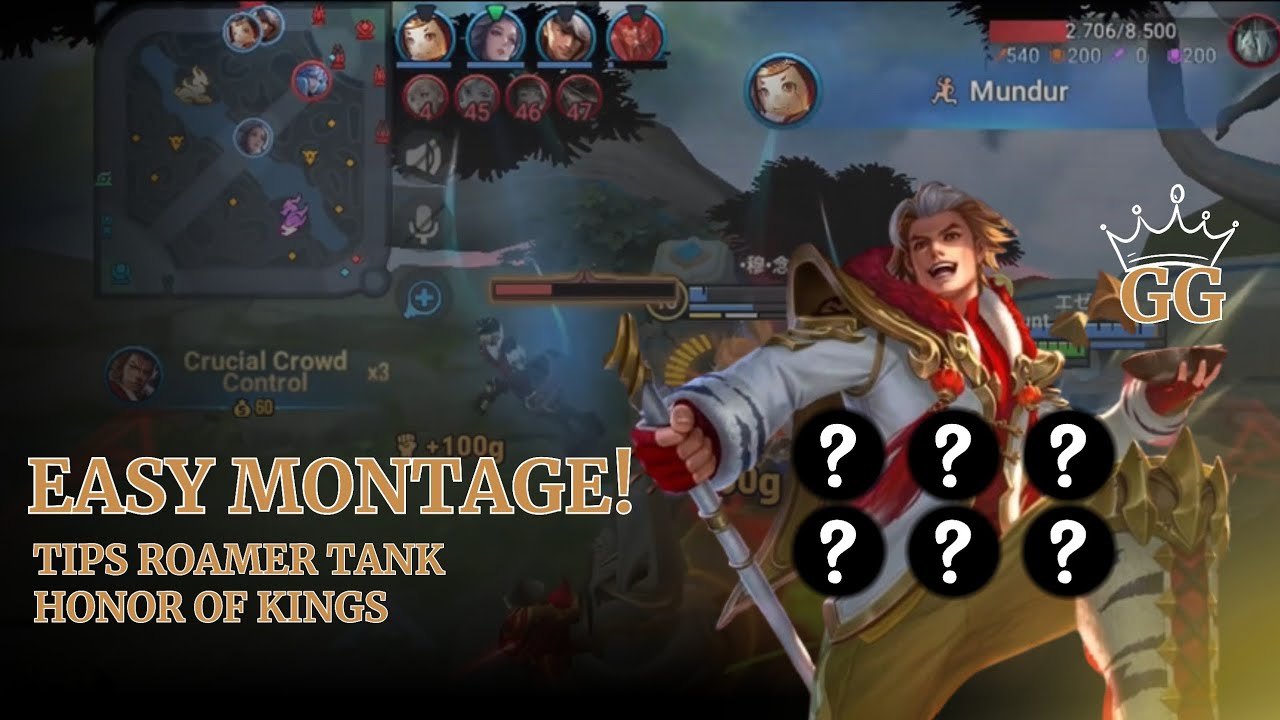 TIPS MUDAH ROAMER HOK! - Honor Of Kings - YouTube