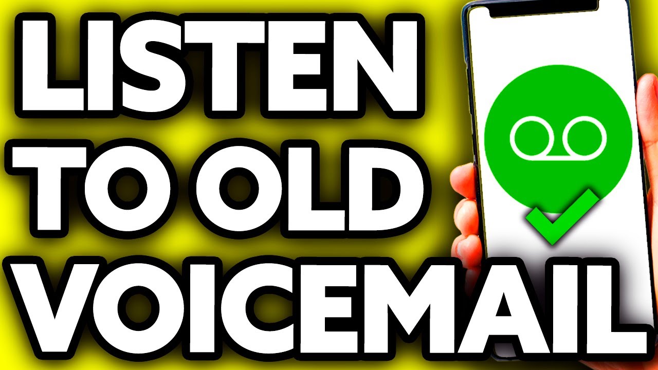 How To Listen To Old Voicemail on IPhone [The TRUTH!] - YouTube