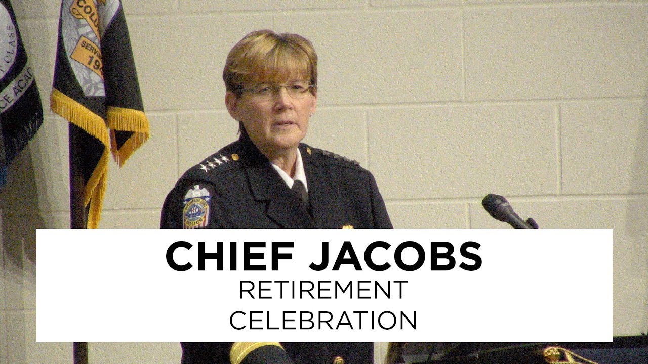 Chief Jacobs Retirement Celebration - YouTube