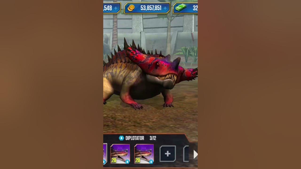 Diplotator Feeding Level 30!! || Jurassic World: The Game - Youtube