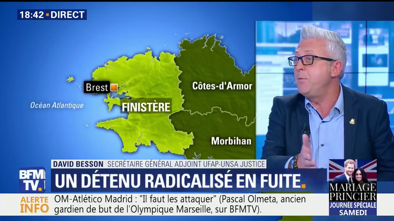 David BESSON, Secrétaire Général adjoint de l'UFAP UNSa Justice - YouTube