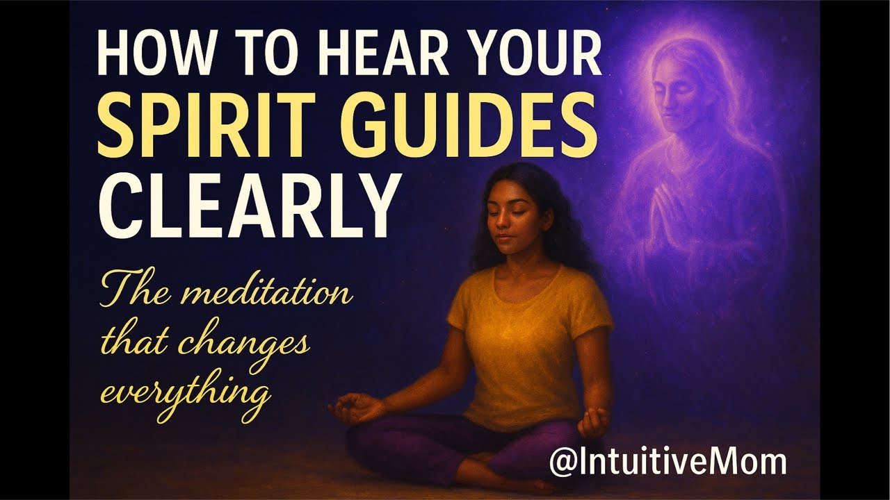 How to Hear Your Spirit Guides Clearly — The Meditation That Changes ...