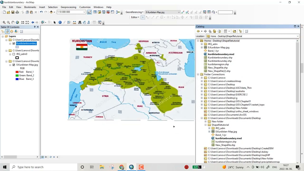 Making A New Polygon Shapefile In ArcMap YouTube Making A New Polygon Shapefile In ArcMap YouTube