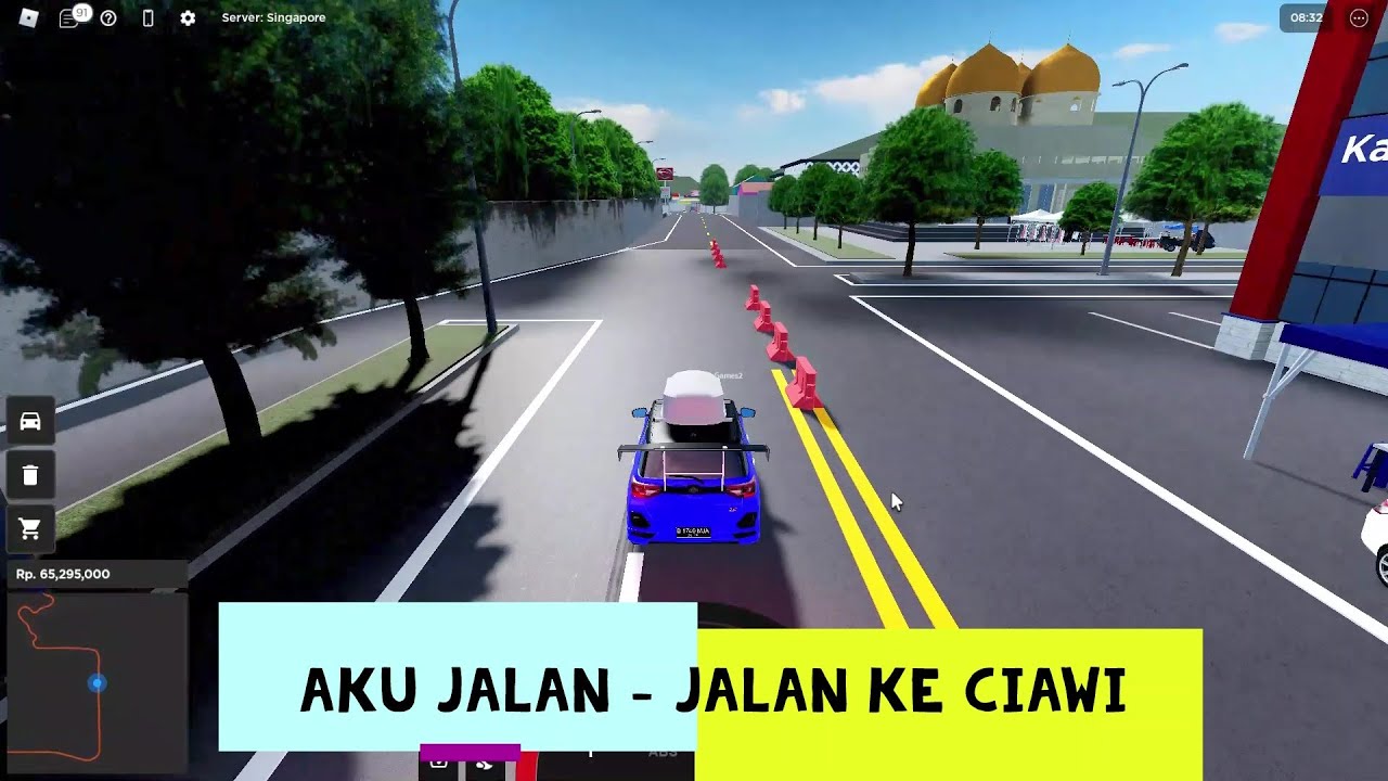 Aku Jalan - Jalan Ke Ciawi - Roblox - Car Driving Indonesia - YouTube