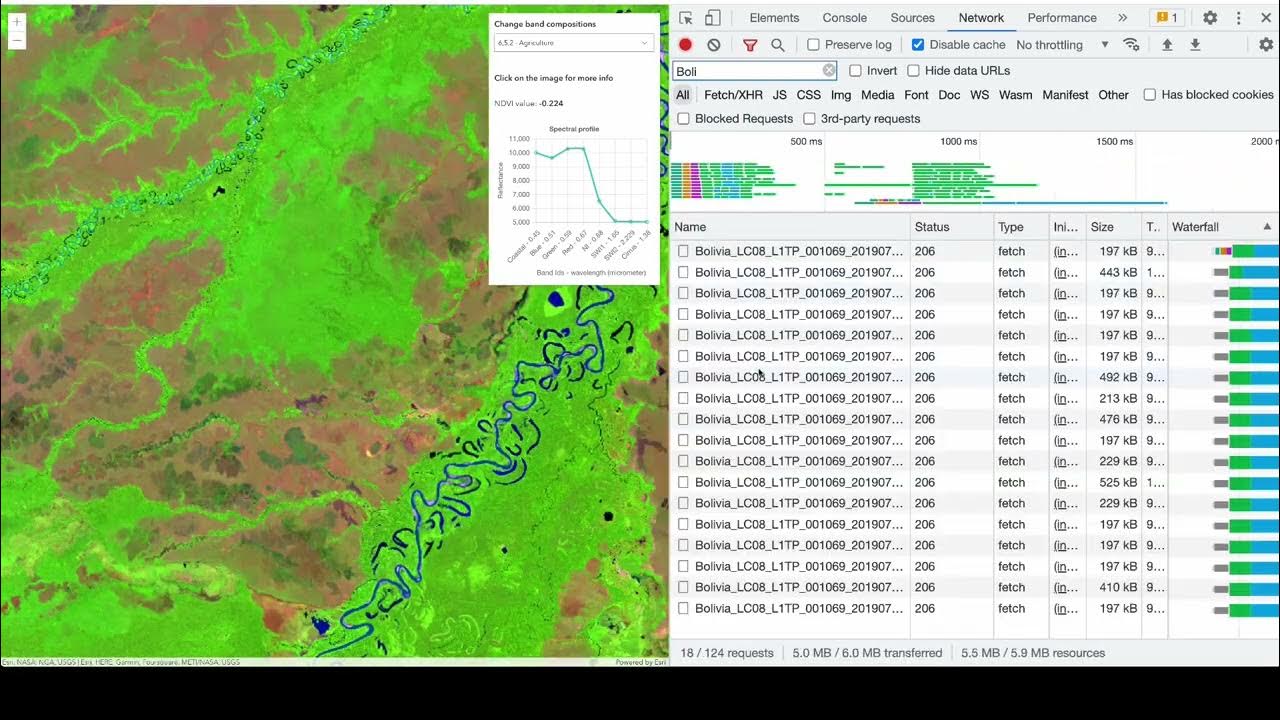 Adding Cloud Optimized GeoTiff file to an ImageryTileLayer at 4.25 - YouTube