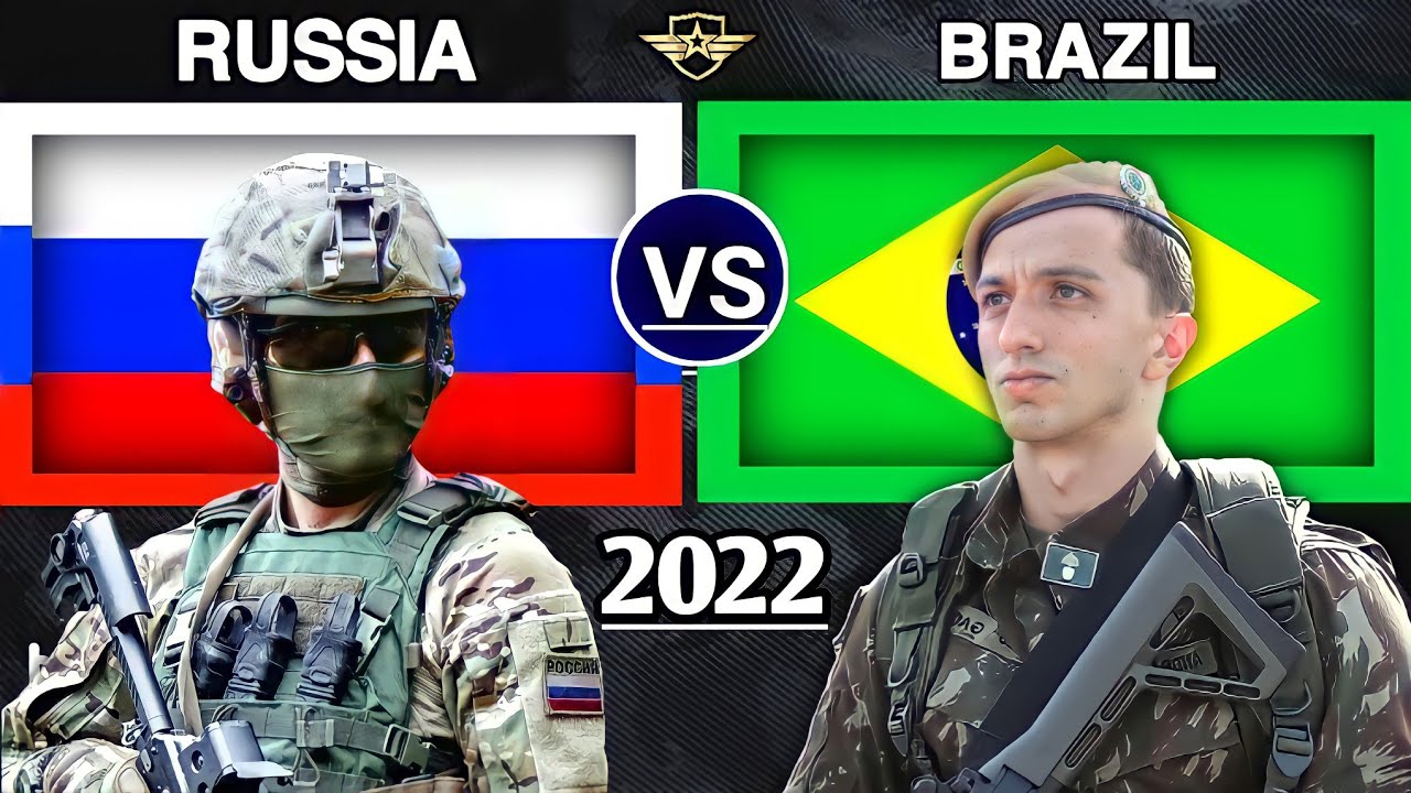 Russia vs Brazil military power comparison 2022. - YouTube