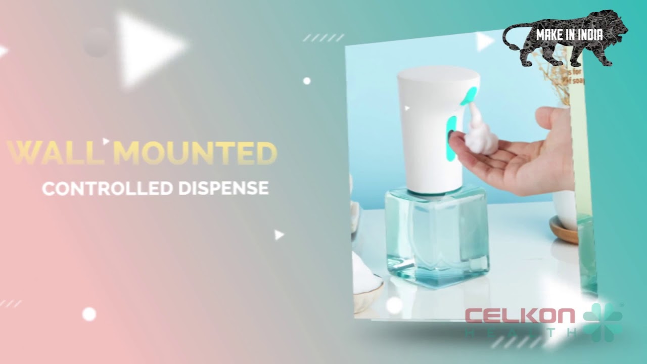 Celkon Health Automatic Sanitizer Dispenser Portable Spray - YouTube