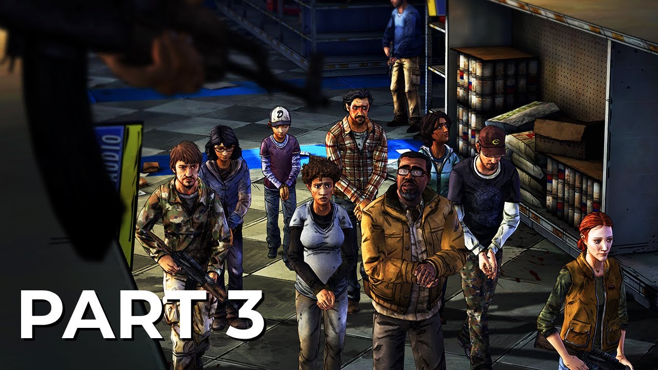 TWD Telltale Walkthrough Gameplay S2 Part 3- IN HARMS WAY ( FULL GAME ...
