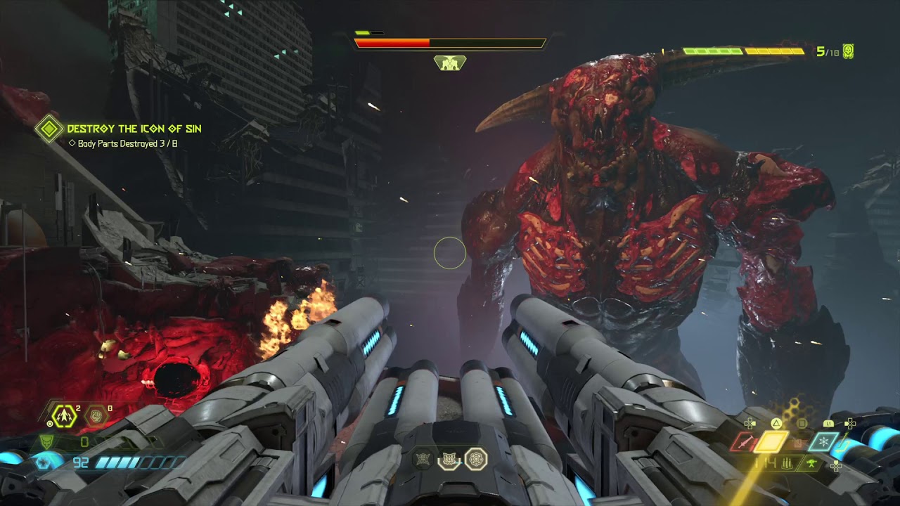 DOOM Eternal - Earth - Icon of Sin (Stage 2) - YouTube