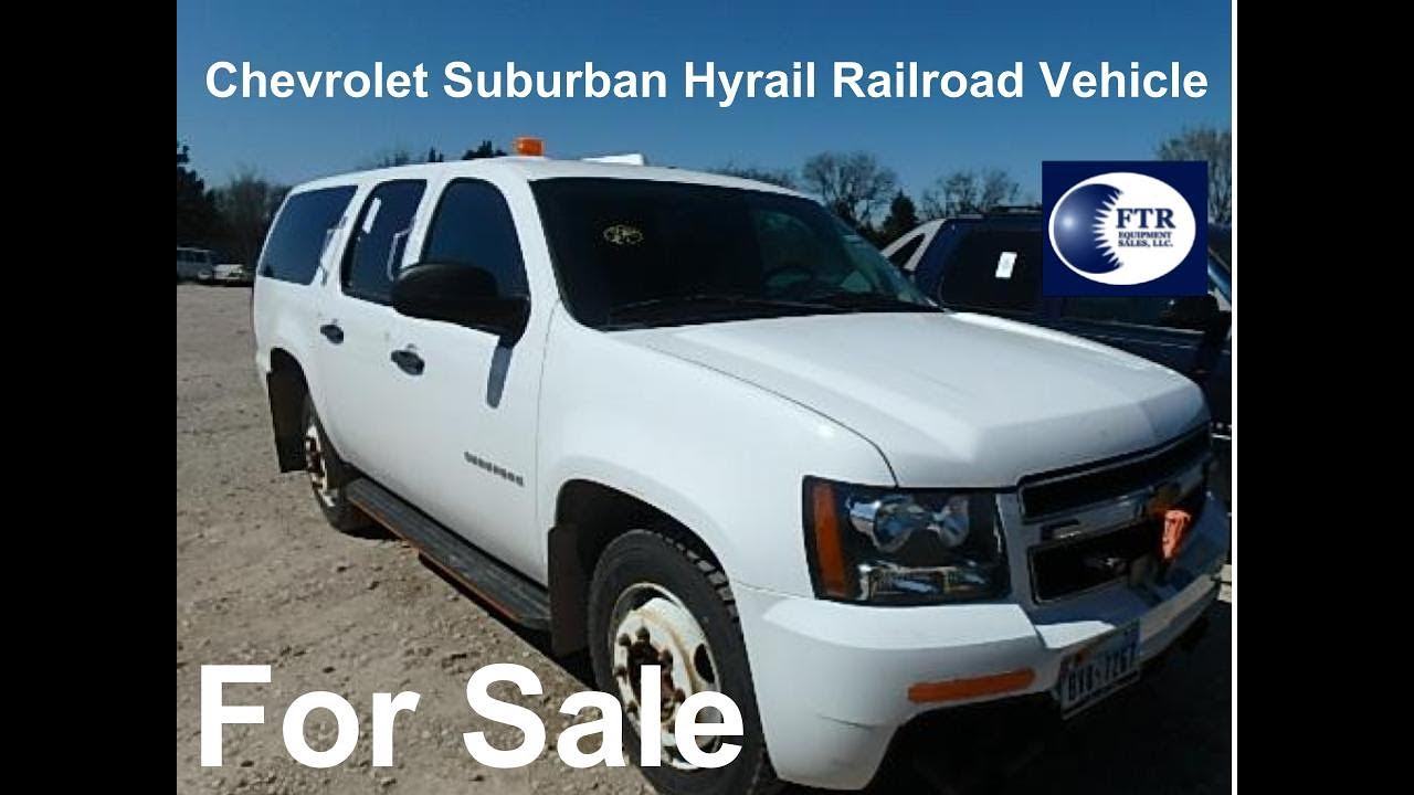 (SOLD) 2012 Chevrolet Suburban 2500 4x4 Railroad Hyrail SUV - YouTube