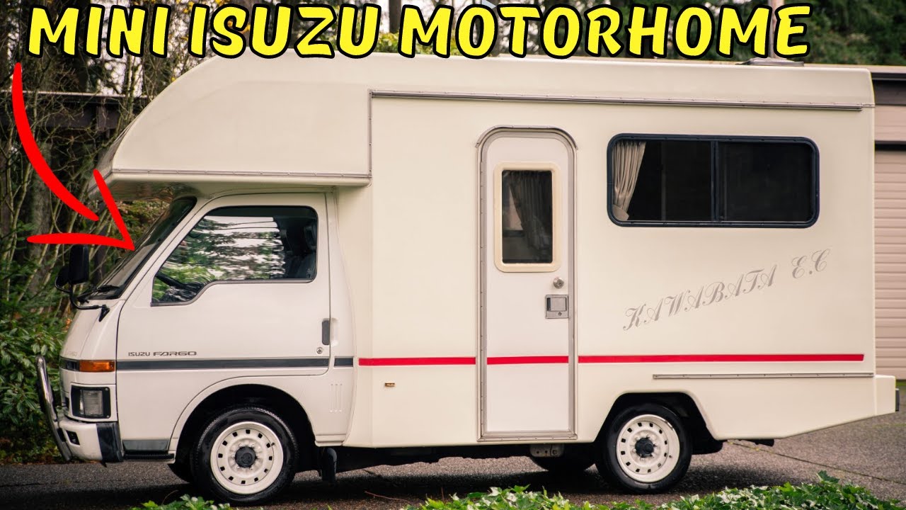 Mini Isuzu Camper from Japan - Small and Efficient, by Ottoex - YouTube