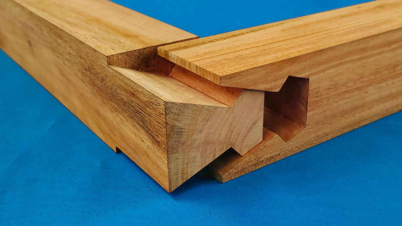 Keterampilan Tukang Kayu Luar Biasa Pengerjaan Sambung kayu dengan ASMR ...