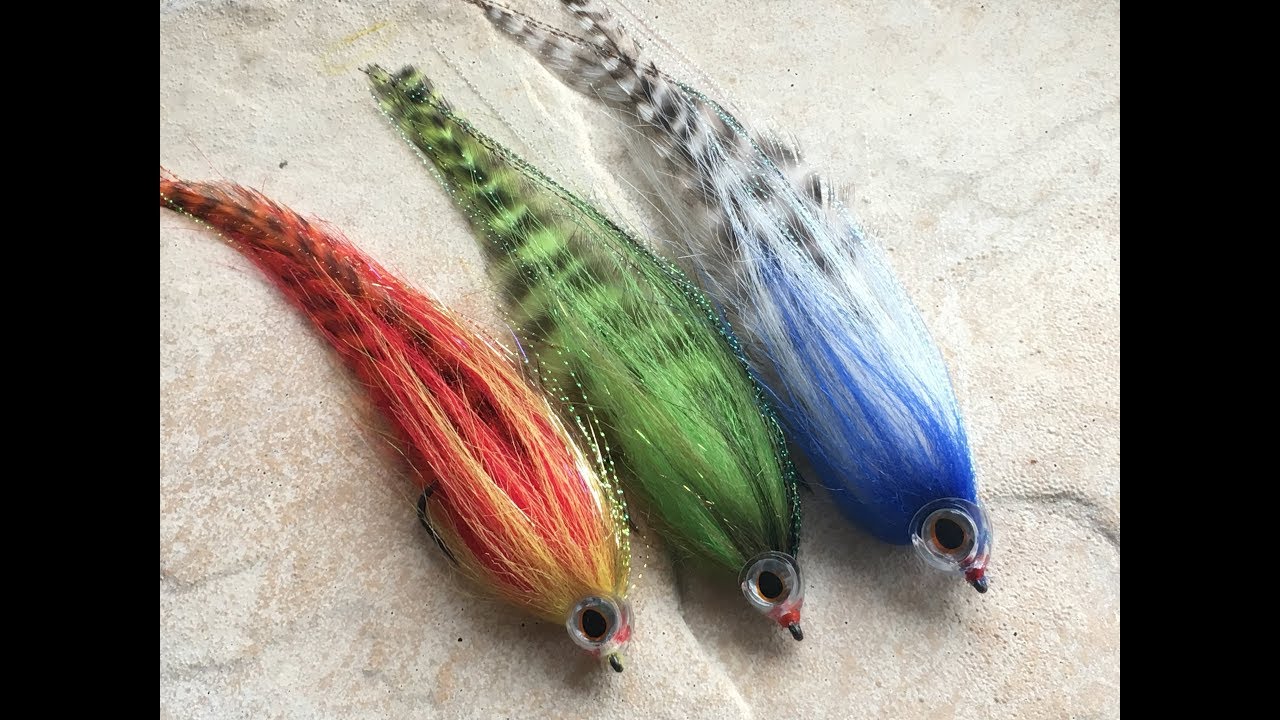 Mucha Szczupakowa z Fish Masks Streamer-Pike with Fish Masks Flytying ...