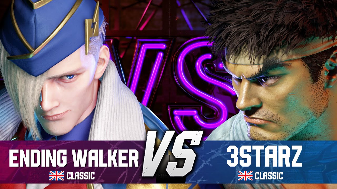SF6 Ending Walker (Ed) vs 3Starz (Ryu) Street Fighter 6 - YouTube