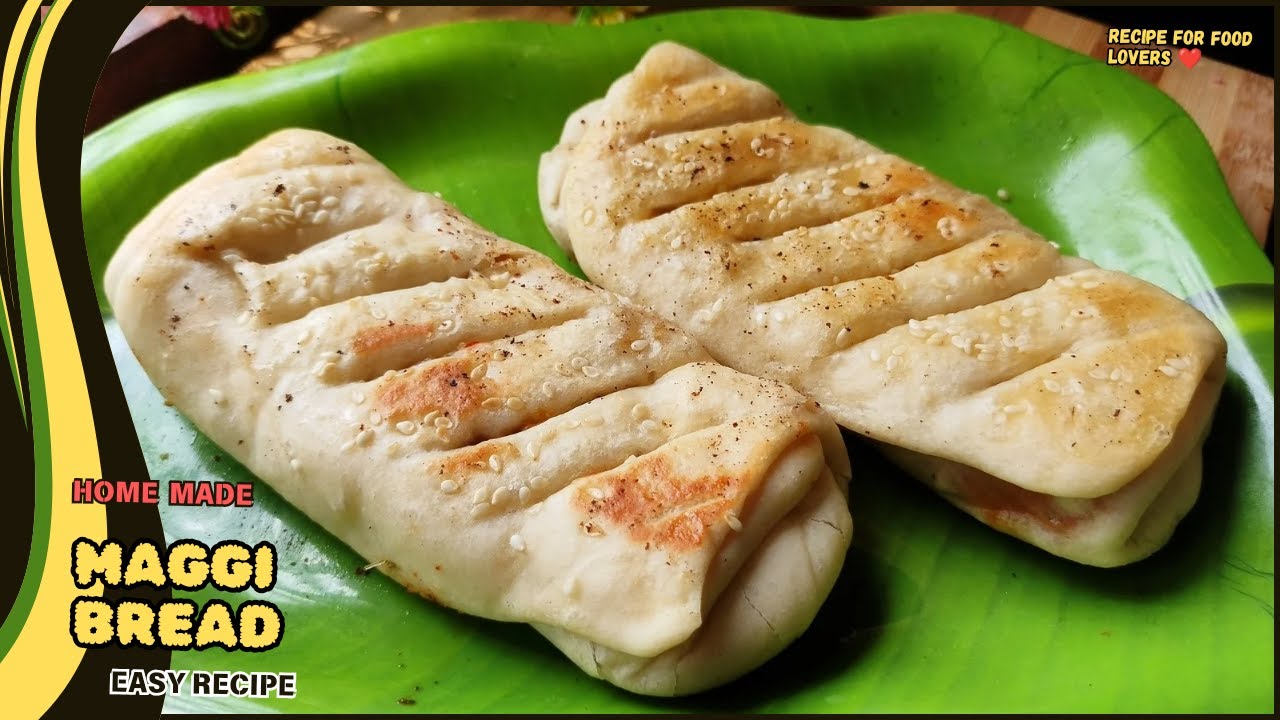 एक बार ये सॉफ्ट मैगी Bread बनाओ बहुत कम समान से Maggi Bun Recipe | Maggi Bread Puff Recipe # ...