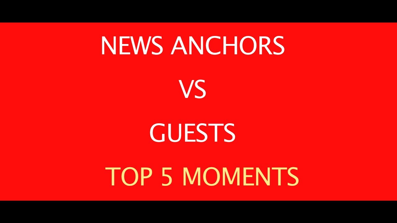 Debate Or Boxing Ring? News Anchors Vs Guests - YouTube