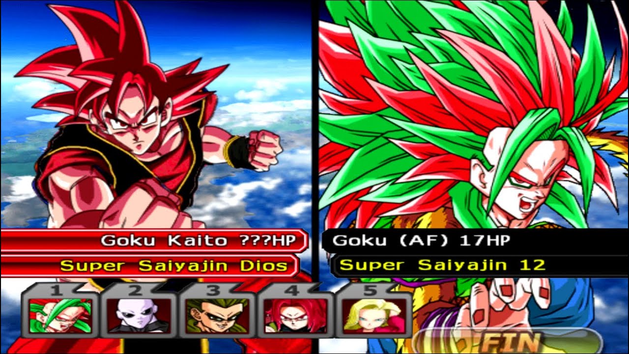 Como Antes Team Goku Kaito God Vs Team Goku SSJ 12! Dragon Ball Z ...