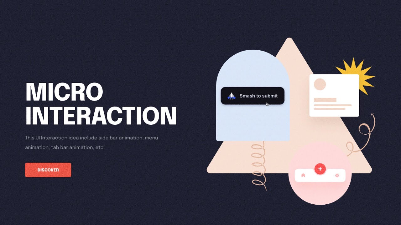 Best 10 Example Animated Button UI Design | Side Bar, Tab Bar, Etc ...