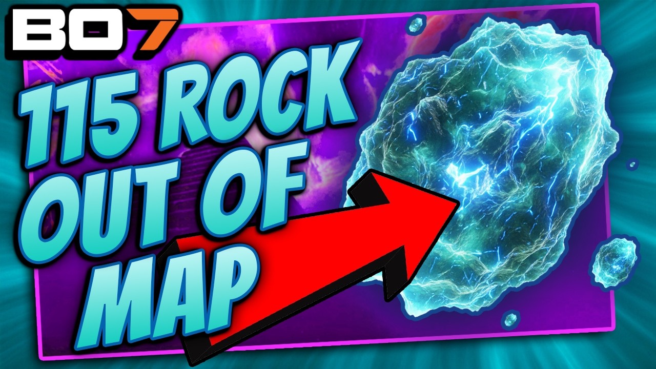 EASY SOLO Out of Map w/ 115 Meteor (AWESOME!) Astra Malorum BO7 Zombies ...