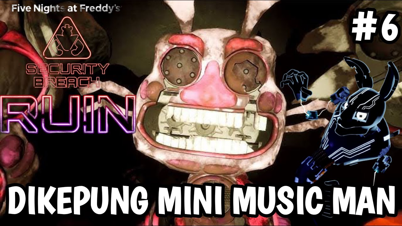 Dikepung Sama Mini Music Man Dong Guys !!! - Five Nights at Freddy's ...