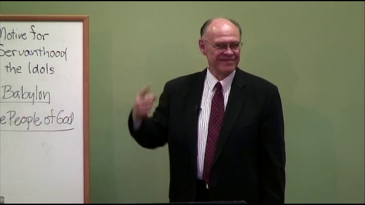 Dr. John Oswalt, Isaiah, Session 23 -- Isa 47-48 - YouTube